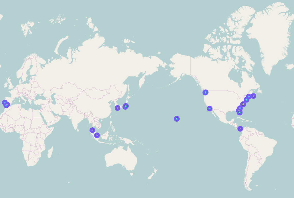 Vessel of Interest | наблюдаемое судно: Tracking US Navy nuclear ...