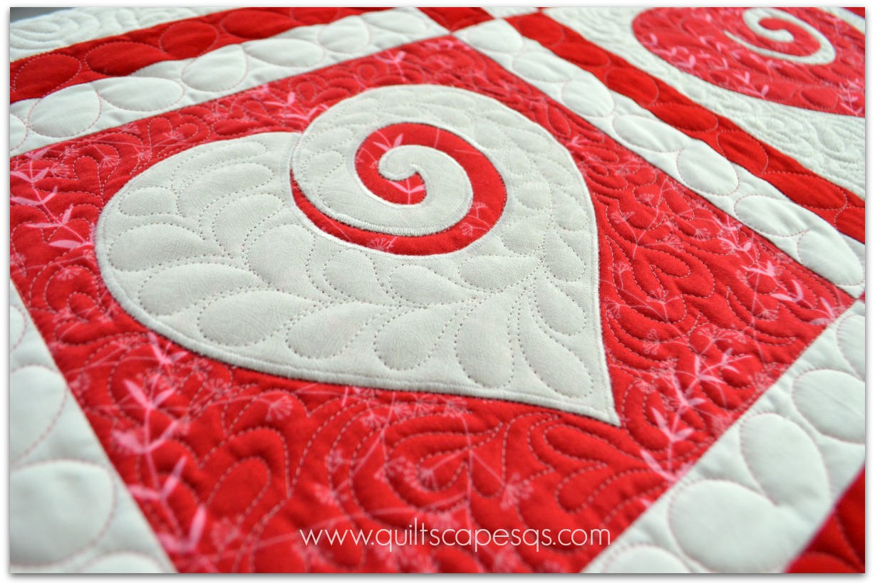 .Quiltscapes.: "Put a Little Love in Your Quilt" - Blog Hop