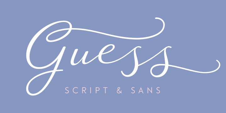Download Guess Fonts by DearType