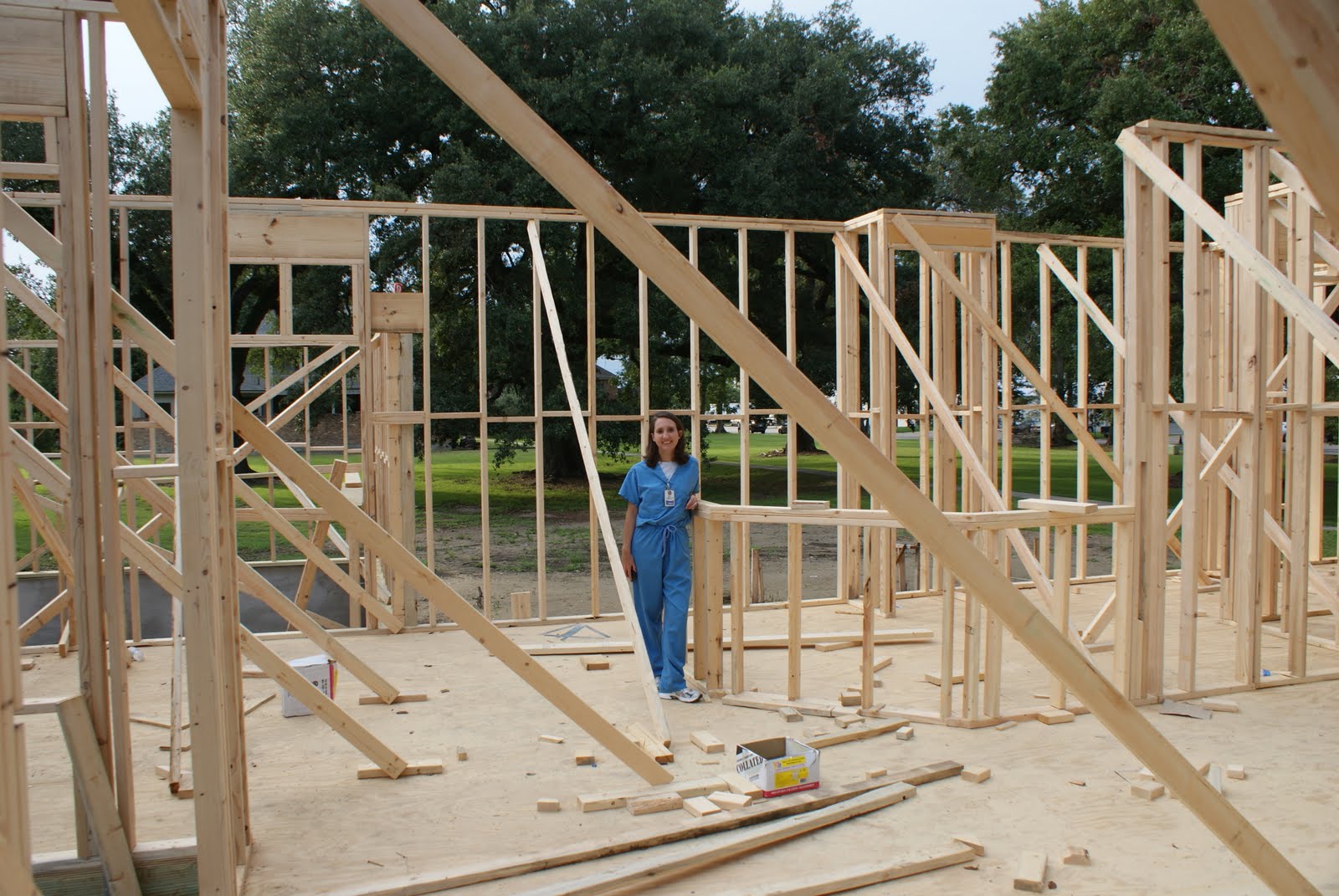 Home Building Blog: First floor framing
