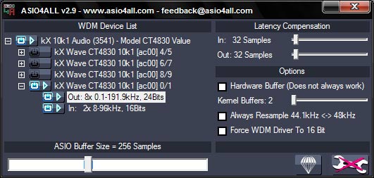 Software Bending: ASIO4ALL - Áudio de baixa latência para todos