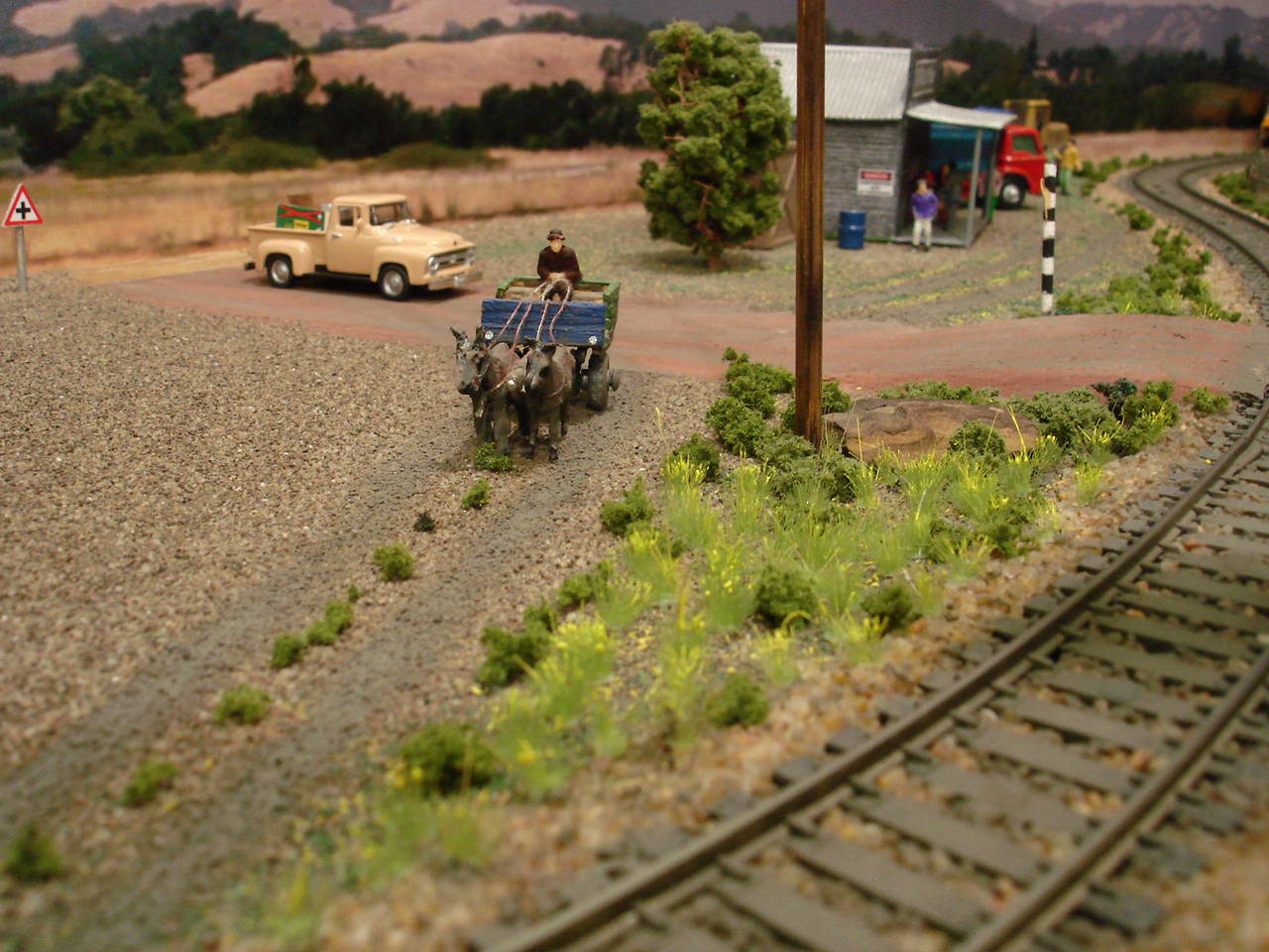 ALIWAL NORTH SAR LAYOUT: HO scale Wild Grass Tufts and Weeds