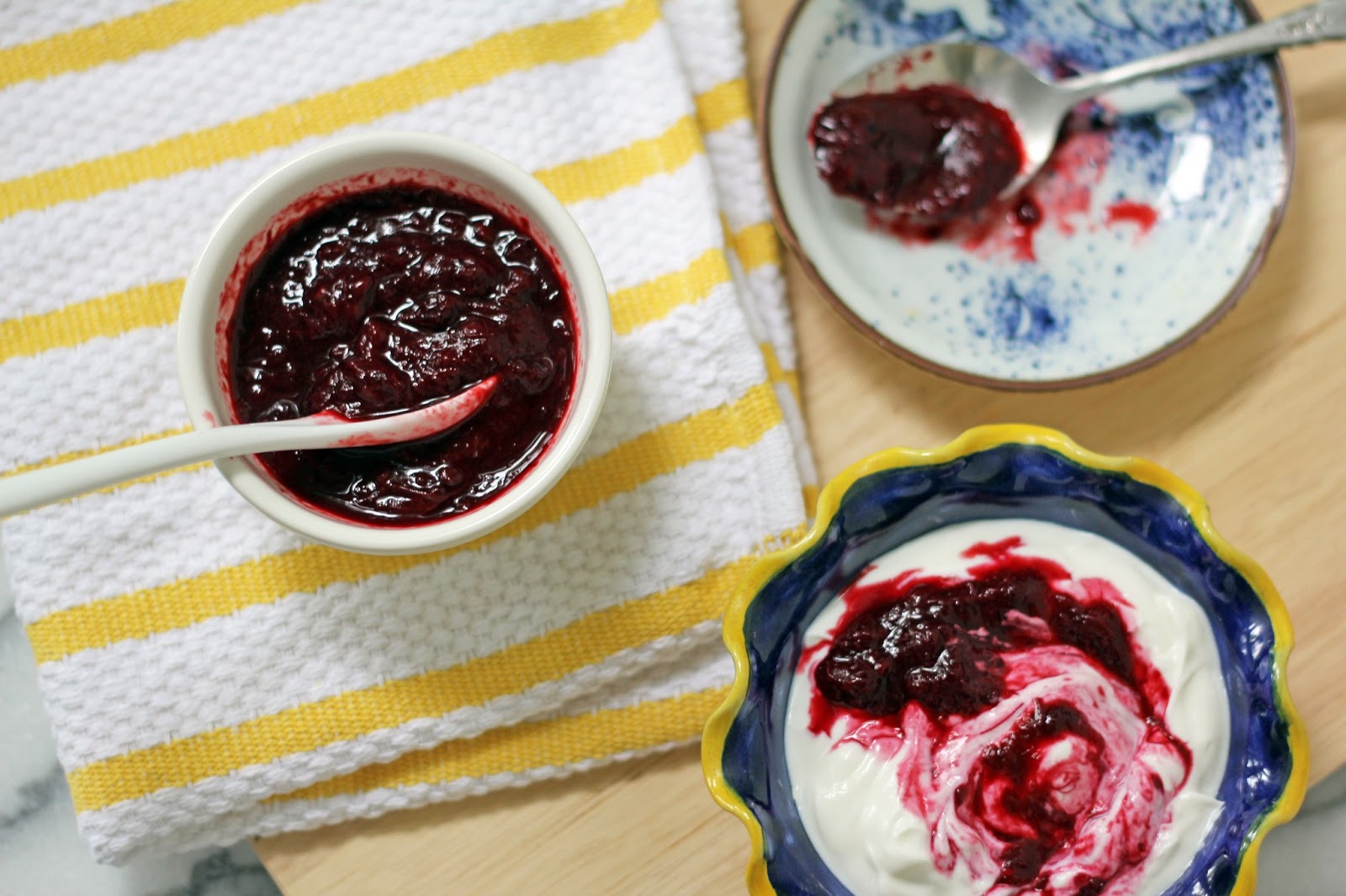 Blue Kale Road: Rhubarb-Marionberry Jam