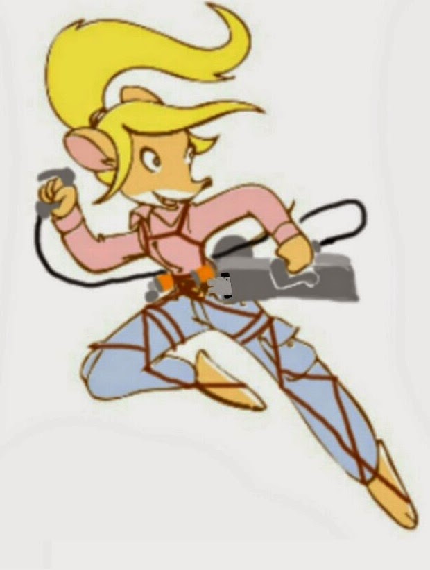 GERONIMO STILTON: PERSONAJES: PATTY SPRING