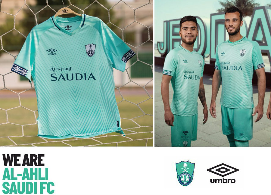 Football teams shirt and kits fan: Al Ahli 2018/19 Kits From Umbro