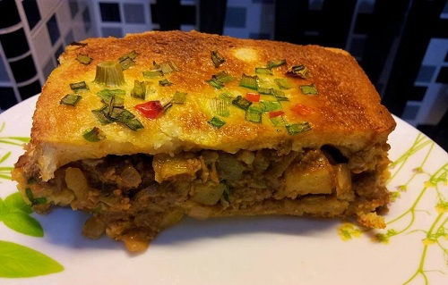 Resepi Murtabak Roti Daging!! (SbS) | Resepi Tutorial Terbaek