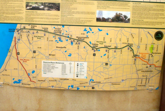 Chuck's Adventures: Biking Michigan's Kal-Haven Trail State Park