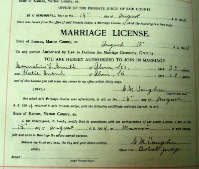 Chips and Chunks: Wedding Wednesday -- Cornelius Smith and Katie Unruh ...