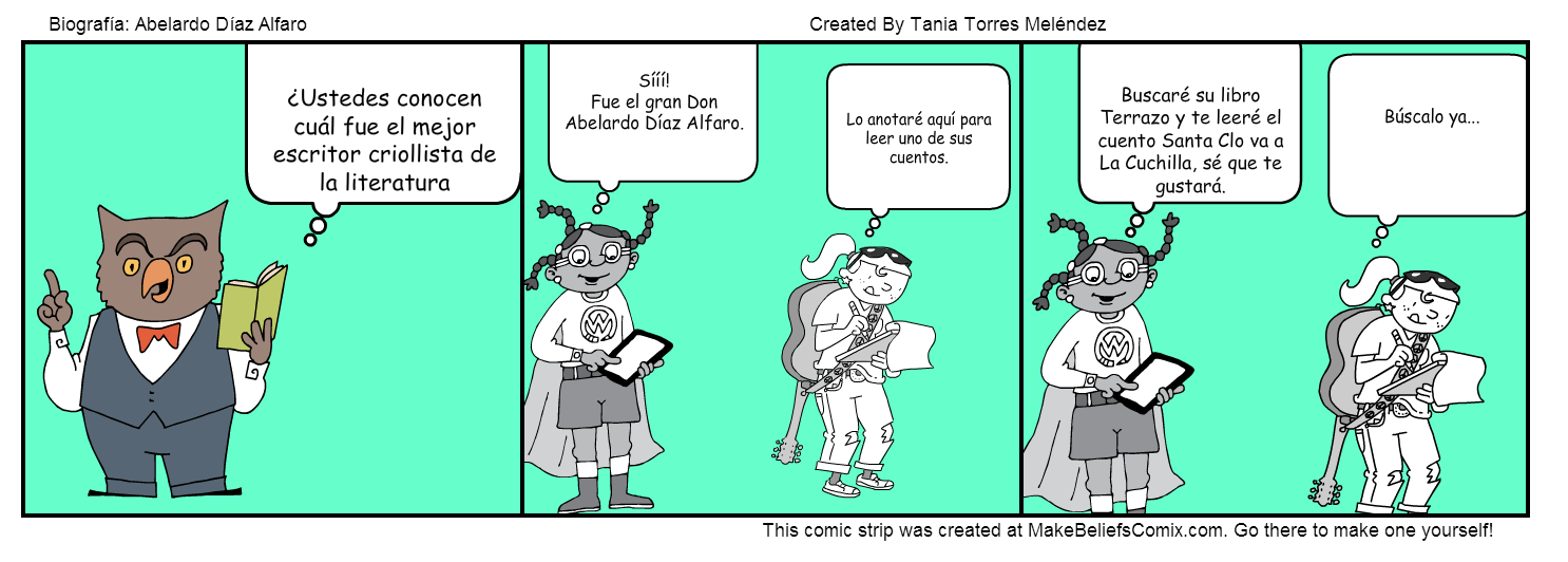 Español 9: Tirilla cómica