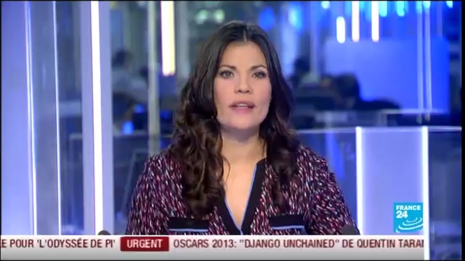 vuesalatele: 2013 02 25 - ELISABETH ALLAIN - FRANCE 24 - PARIS DIRECT ...