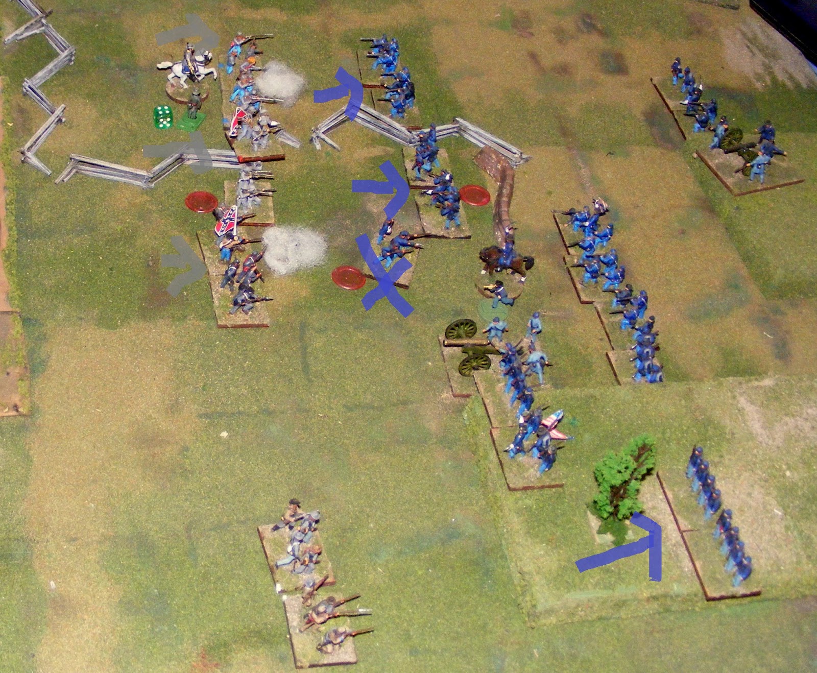 Battle Game of the Month: Examples of Play for the Square Brigadier Pt 1