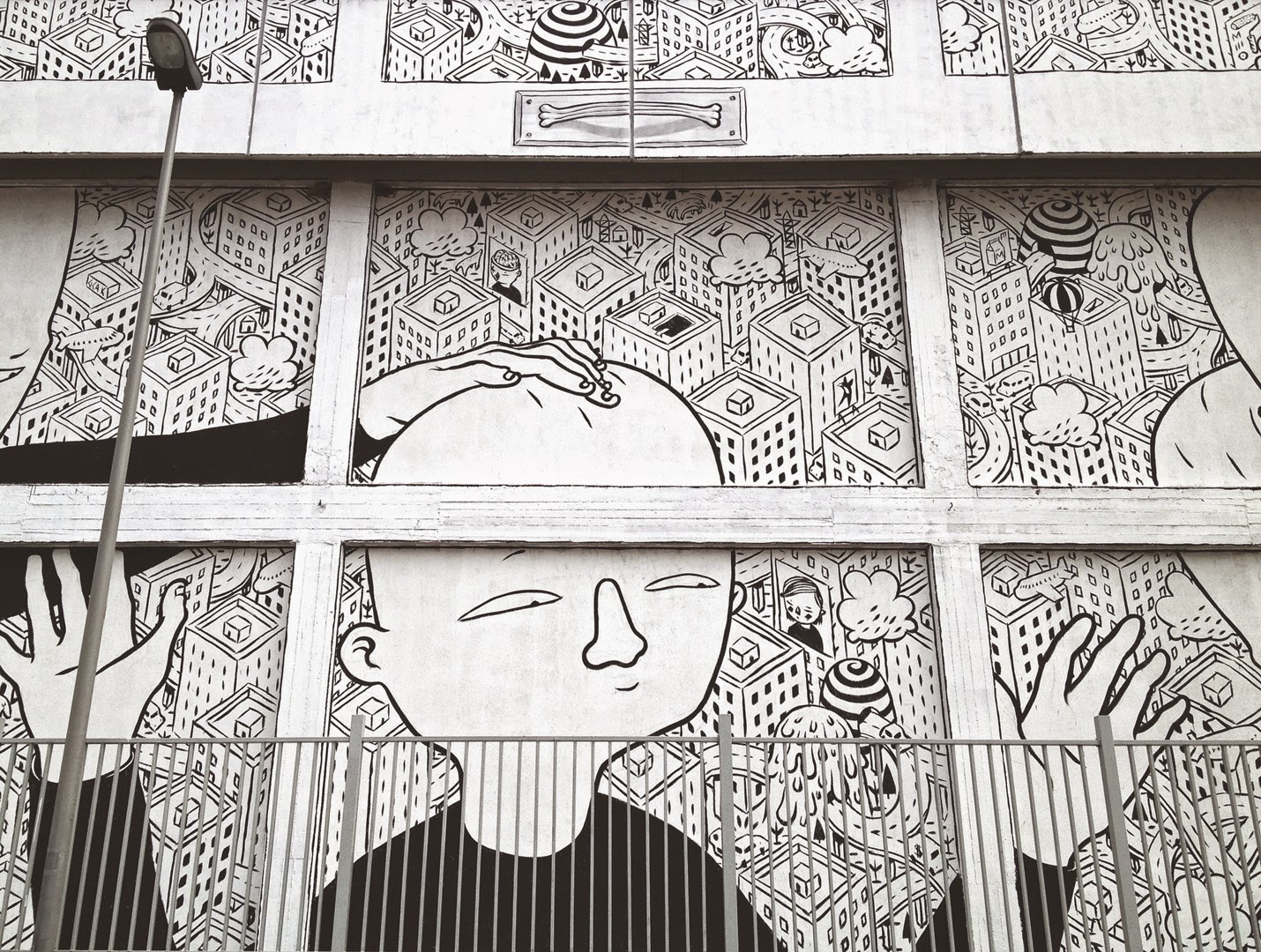 Millo creates a new mural on the streets of Battipaglia, Italy ...