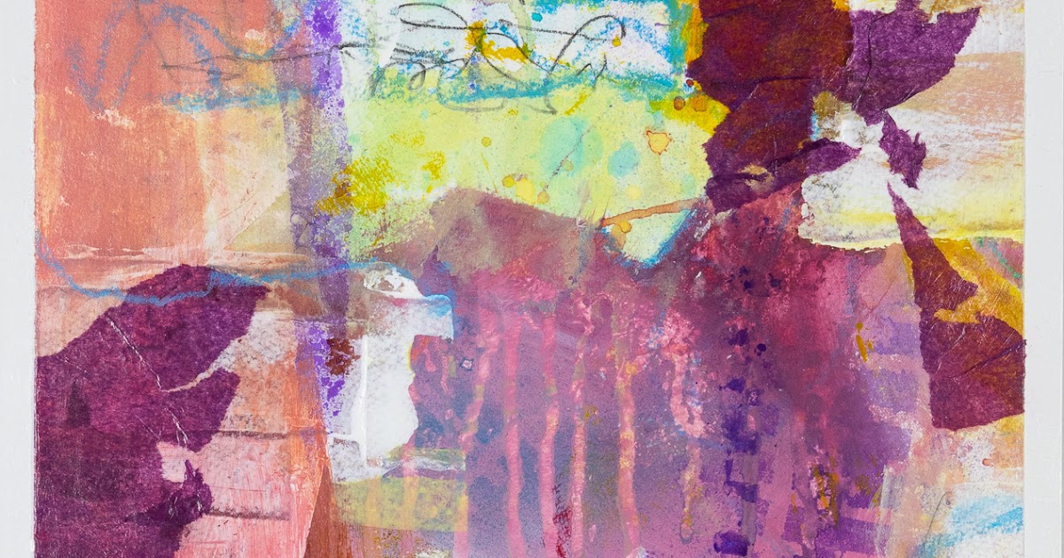 Daily Painters Abstract Gallery: Pink Art, Mixed Media Abstract ...