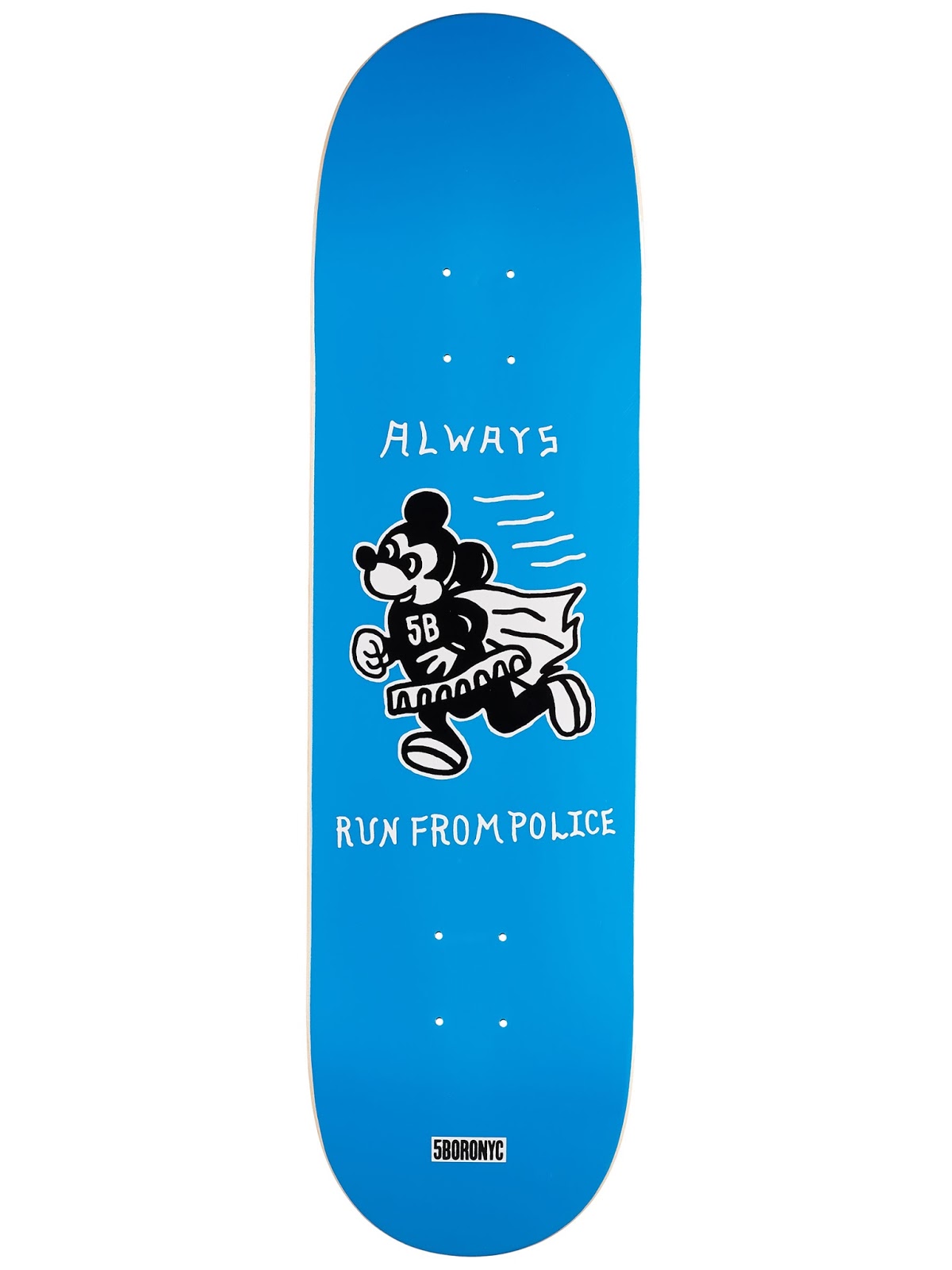 Street Skate Kings: 5Boro Skateboards Mickey Mouse Running From Cops ...