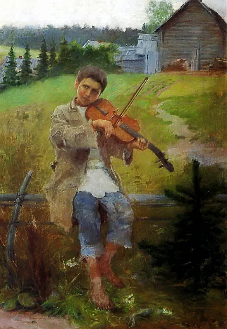 Nikolay Bogdanov-Belsky | Genre painter | Tutt'Art@ | Pittura ...