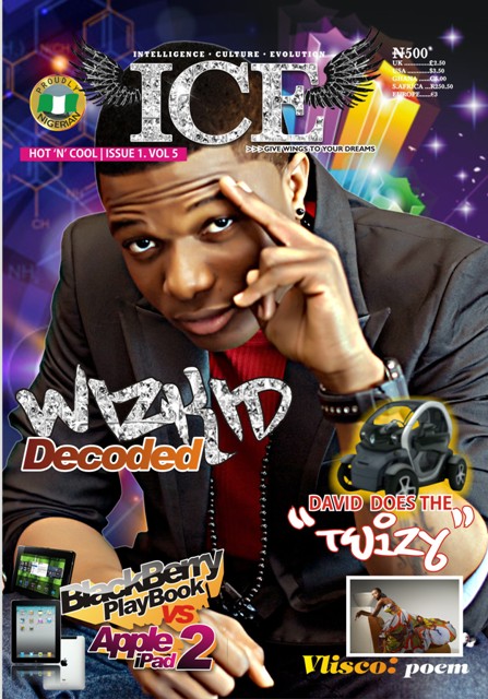 Wizkid Covers Ice Magazine