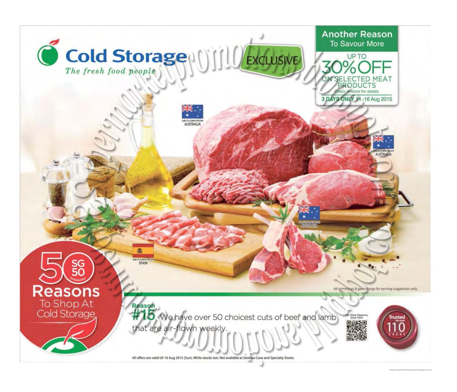 Cold Storage Meat Products Promotion 14 - 16 August 2015 ~ Supermarket ...