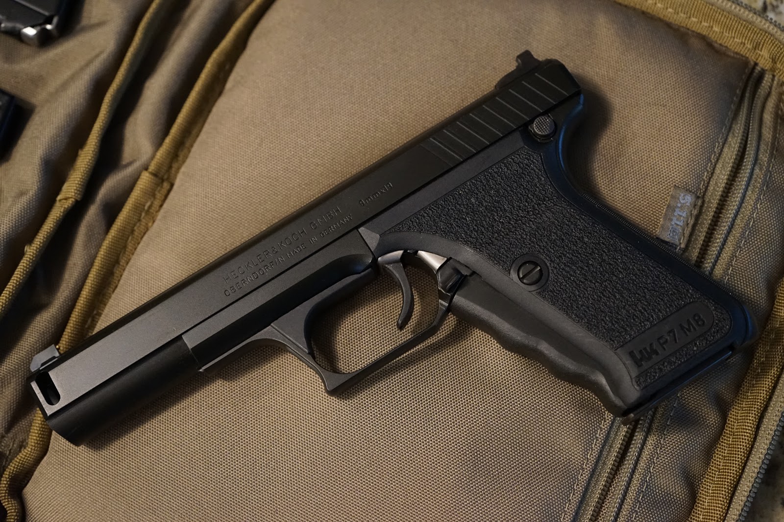 Околооружейное всяческое.: HK P7M8 длинная версия.