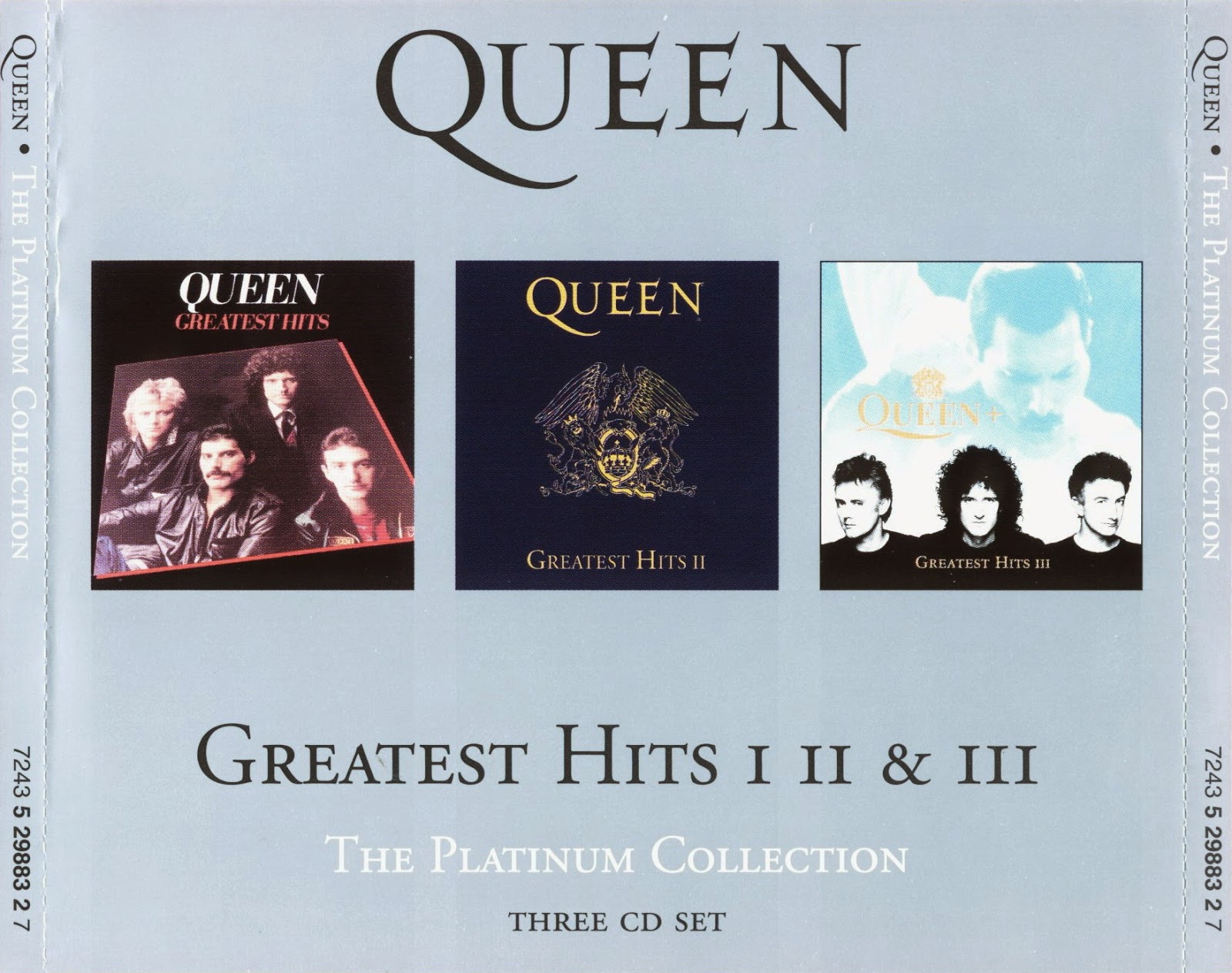 amigosdelrmx: QUEEN - Greatest Hits I II & III - The Platinum ...