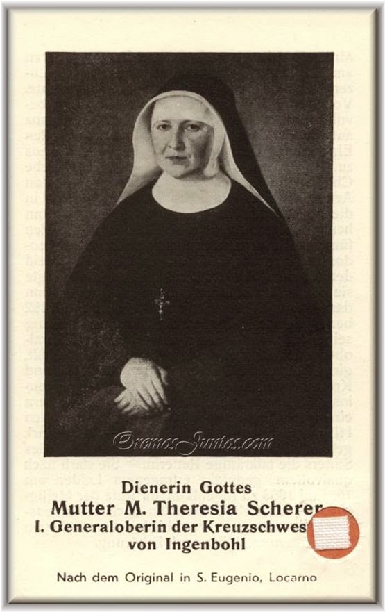 Vidas Santas: Beata María Teresa Scherer, Cofundadora