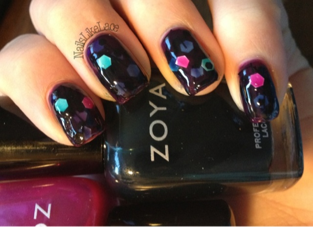 NailsLikeLace: Zoya Paloma + China Glaze Whirled Away + Zoya Frida ...