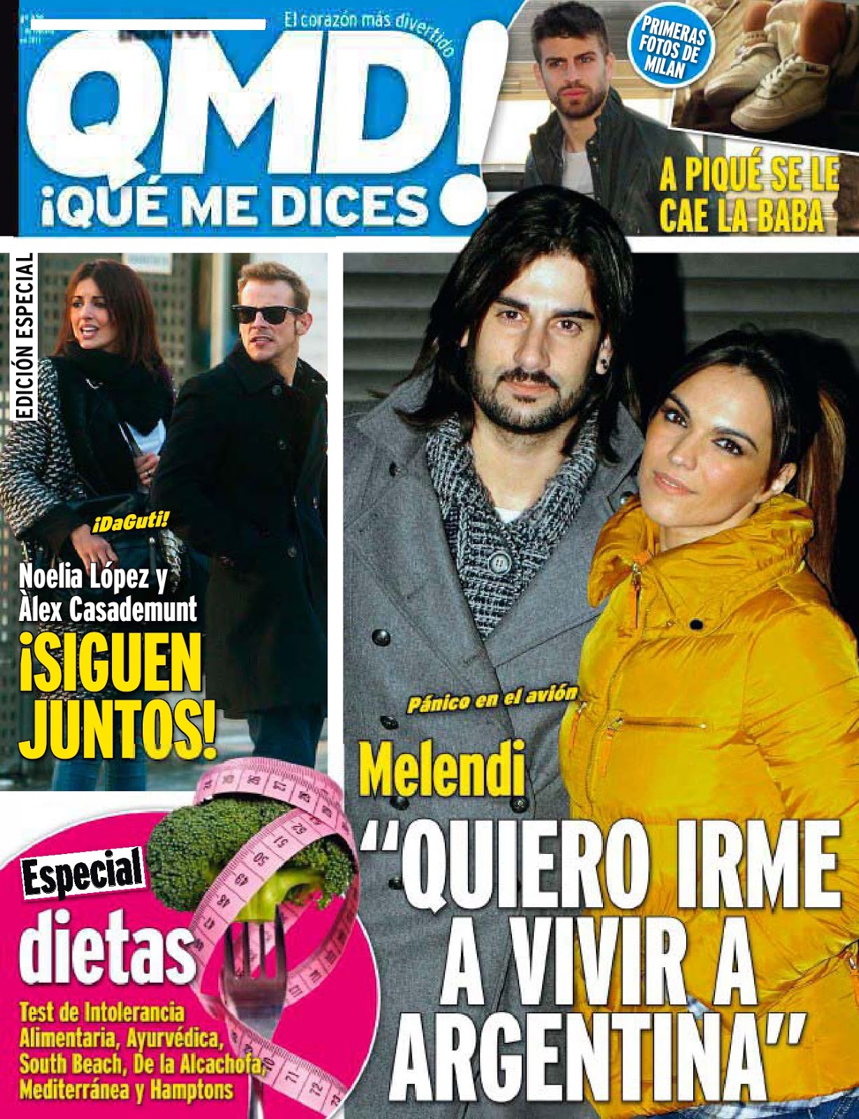 Shakira La Quiero A Morir: Shakira y Gerard en la revista "QMD!" de ...