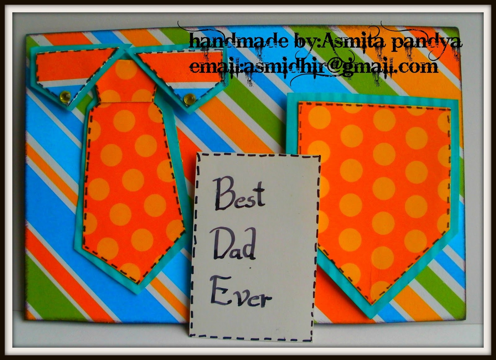 Asmi s Creations Father s Day Card 1