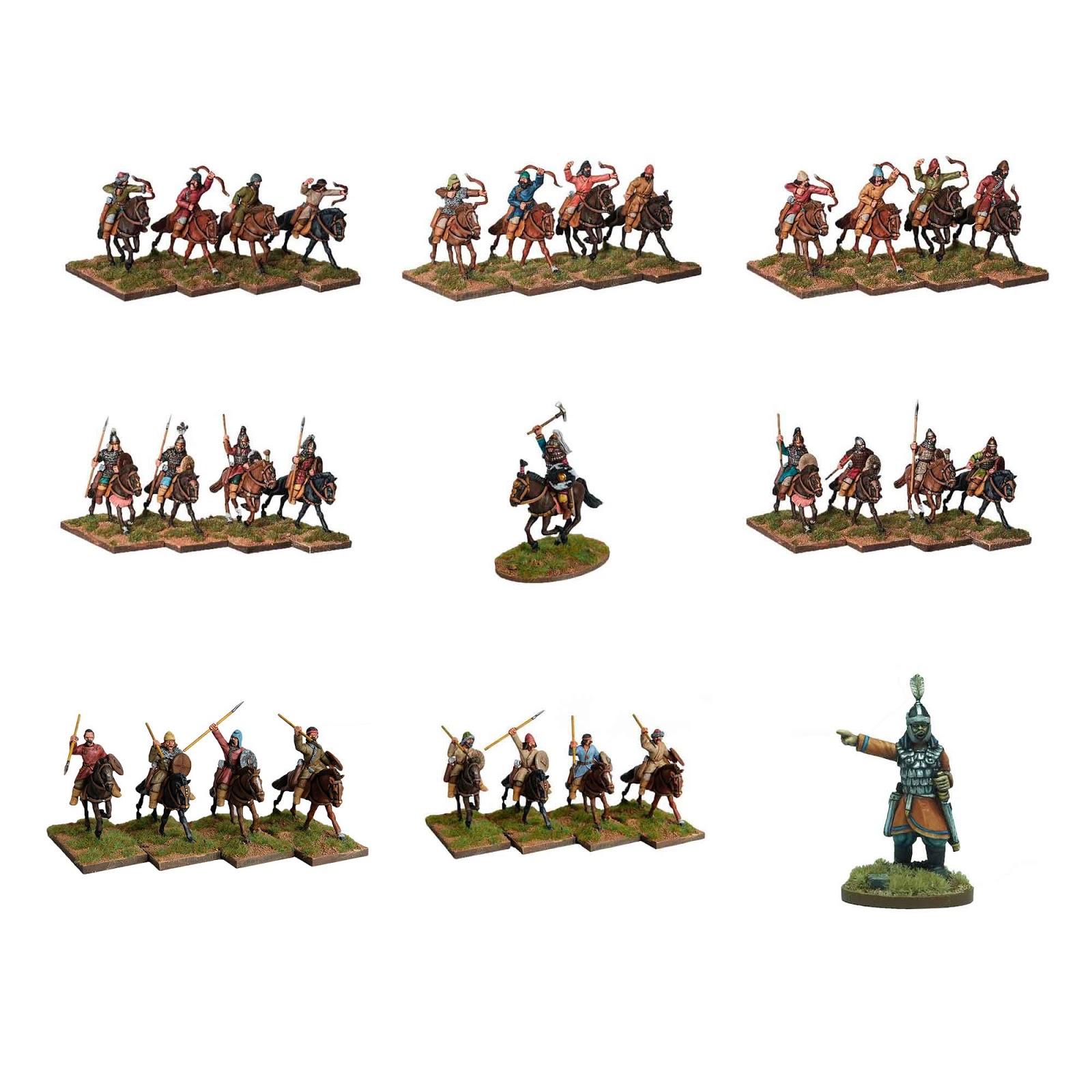 Wargame News and Terrain: Footsore Miniatures: The Huns Miniature Range ...