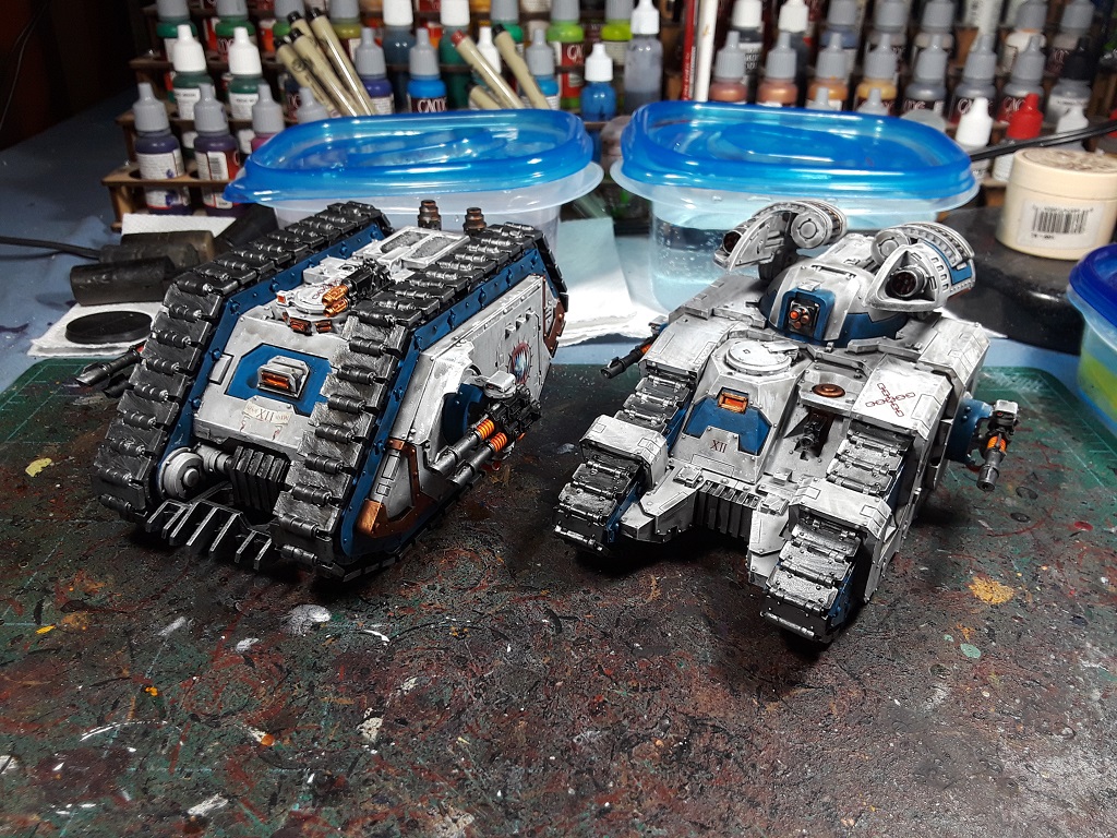 Mordian 7th Regiment: Heresy Era World Eaters - Tanks in progress and ...