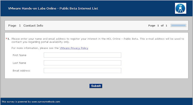 Free Online VMware Lab - VMware Hands-on Labs (HOL)