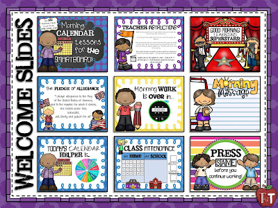 Teaching With Terhune: DIGITAL MORNING MEETING CALENDAR FOR THE SMARTBOARD