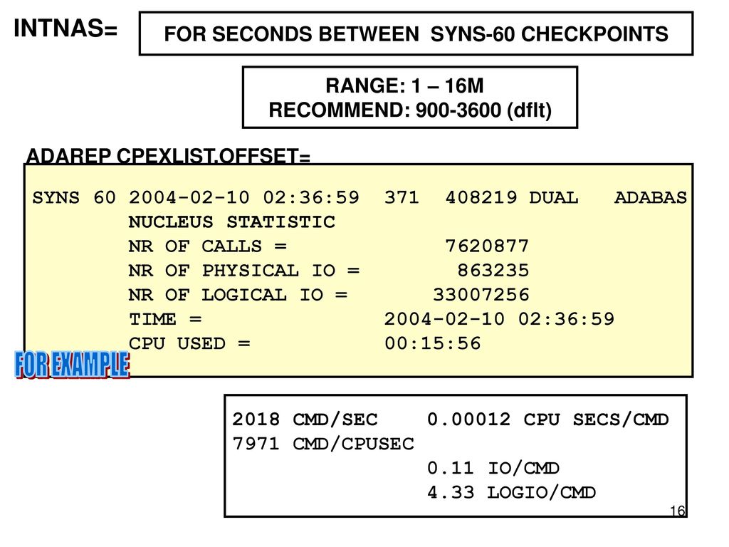 Parametro ADARUN Adabas ~ Adabas Mainframe
