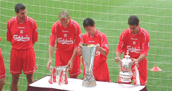 TWB22: Liverpool The Treble 2000 2001