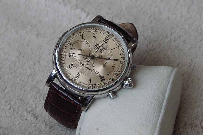 jslanina aka Słoniu - blog o zegarkach: Davis Chronograph 0857 XL
