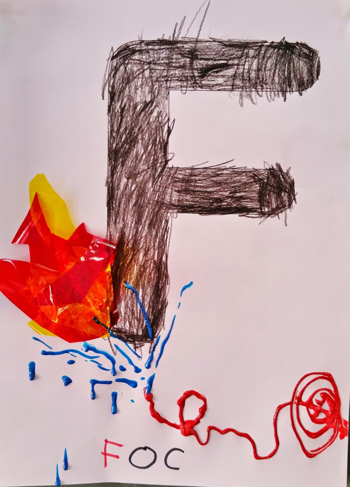 QUÉ HACEMOS HOY EN EL COLE?: LIBRO DE LAS LETRAS: "F"