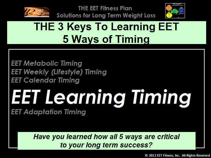 Ruth’s Email, 3 Lb loss in 1 DAY Shows Power of EET Learning Timing For ...