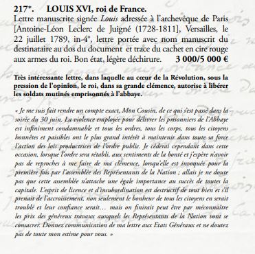 Rodama: a blog of 18th-century & Revolutionary France: Two letters of ...