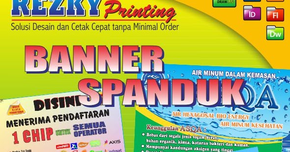 Jasa Desain Spanduk Murah dan Berkualitas - Rezky Printing