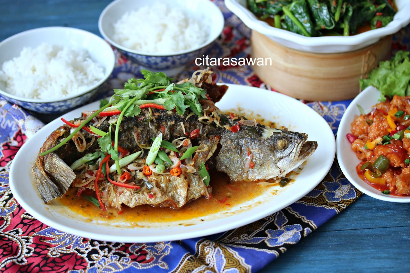 Ikan Goreng Butterfly / Deep Fried Butterfly Fish ~ Resepi Terbaik
