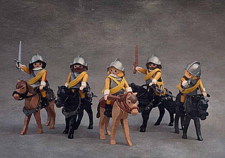 MOP - MAD ON PLAYMOBIL : PLAYMOBIL CUSTOM XVII CENTURY CAVARLY