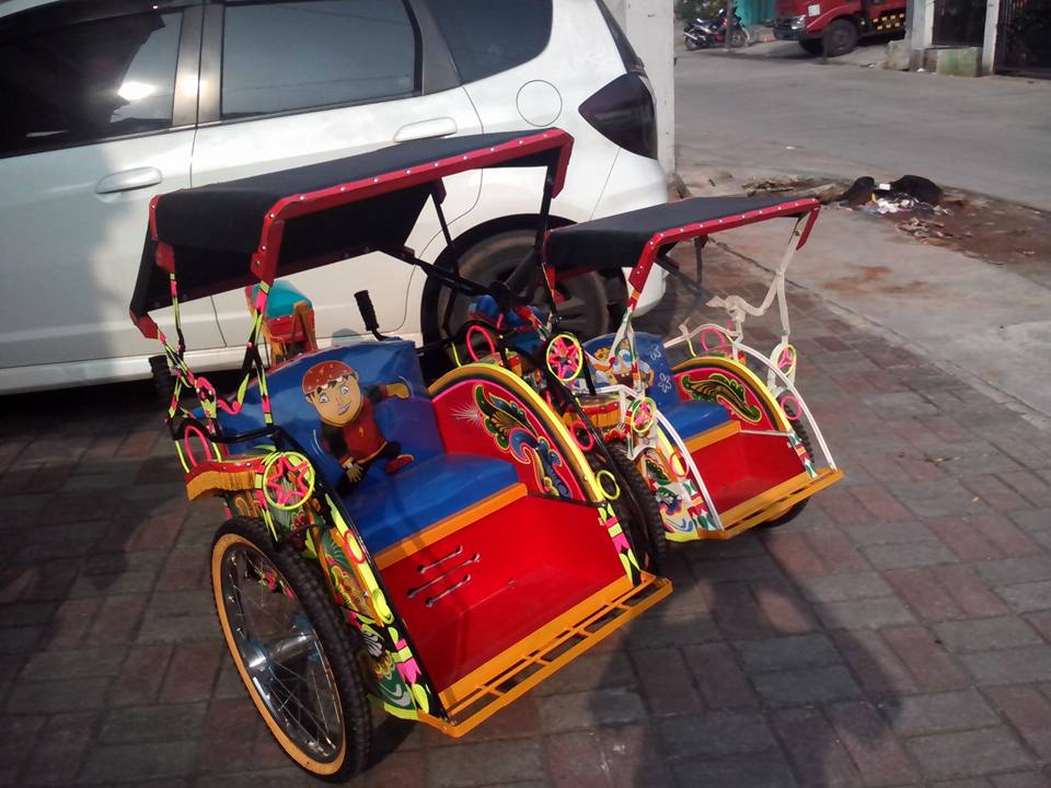 jual becak mini: 2015