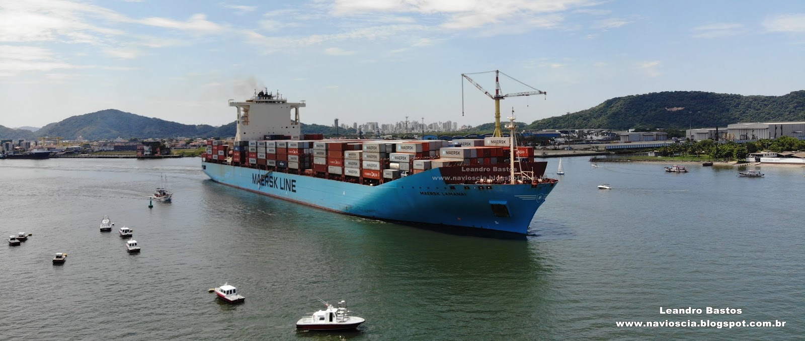 Navios de Santos & CIA: Navio MAERSK LAMANAI