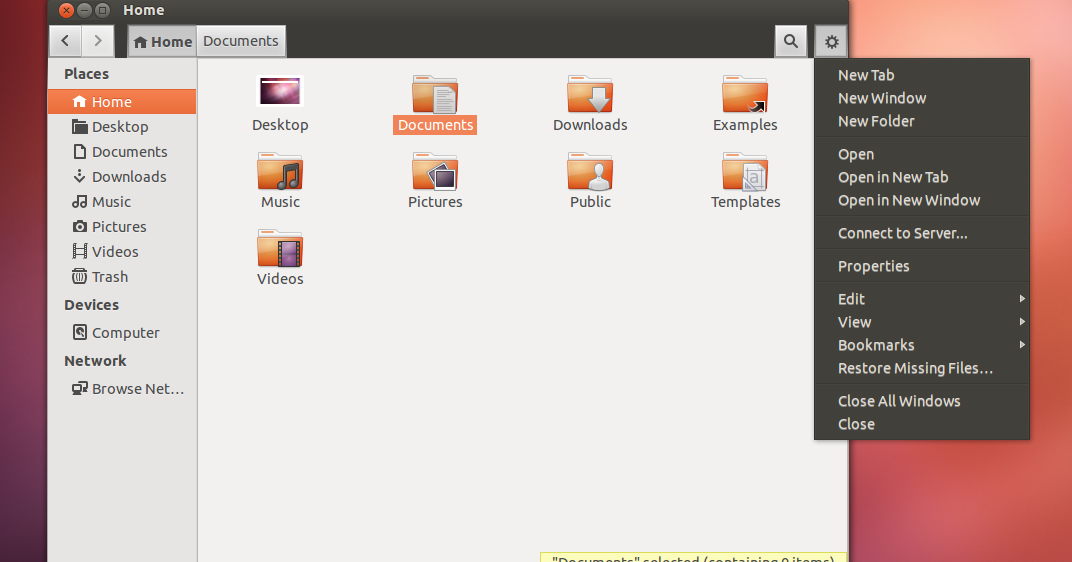 Ubuntu 12.10 Quantal: Nautilus Gets New Toolbar And Menu, Other ...