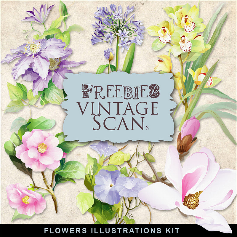 Freebies Flowers Illustrations:Far Far Hill - Free database of digital ...