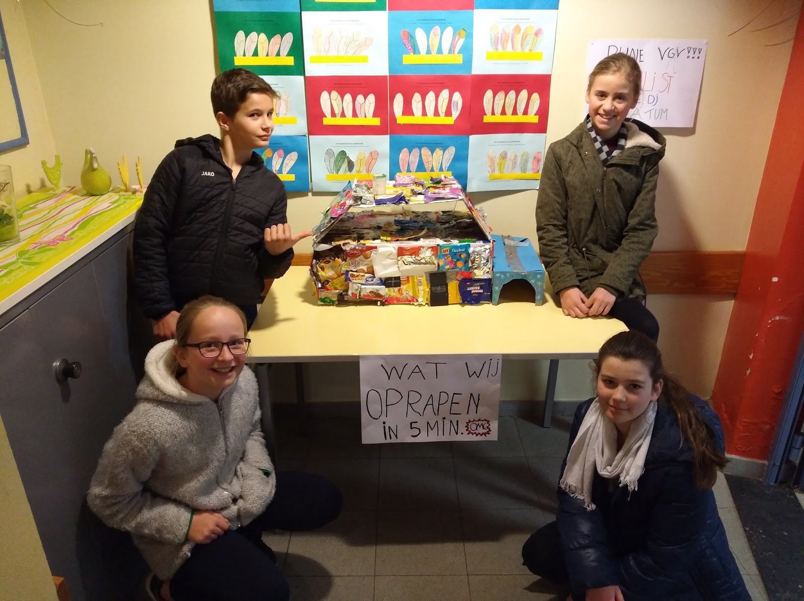 De Gazet van 6: Onze installaties! Knap gedaan, hoor :)