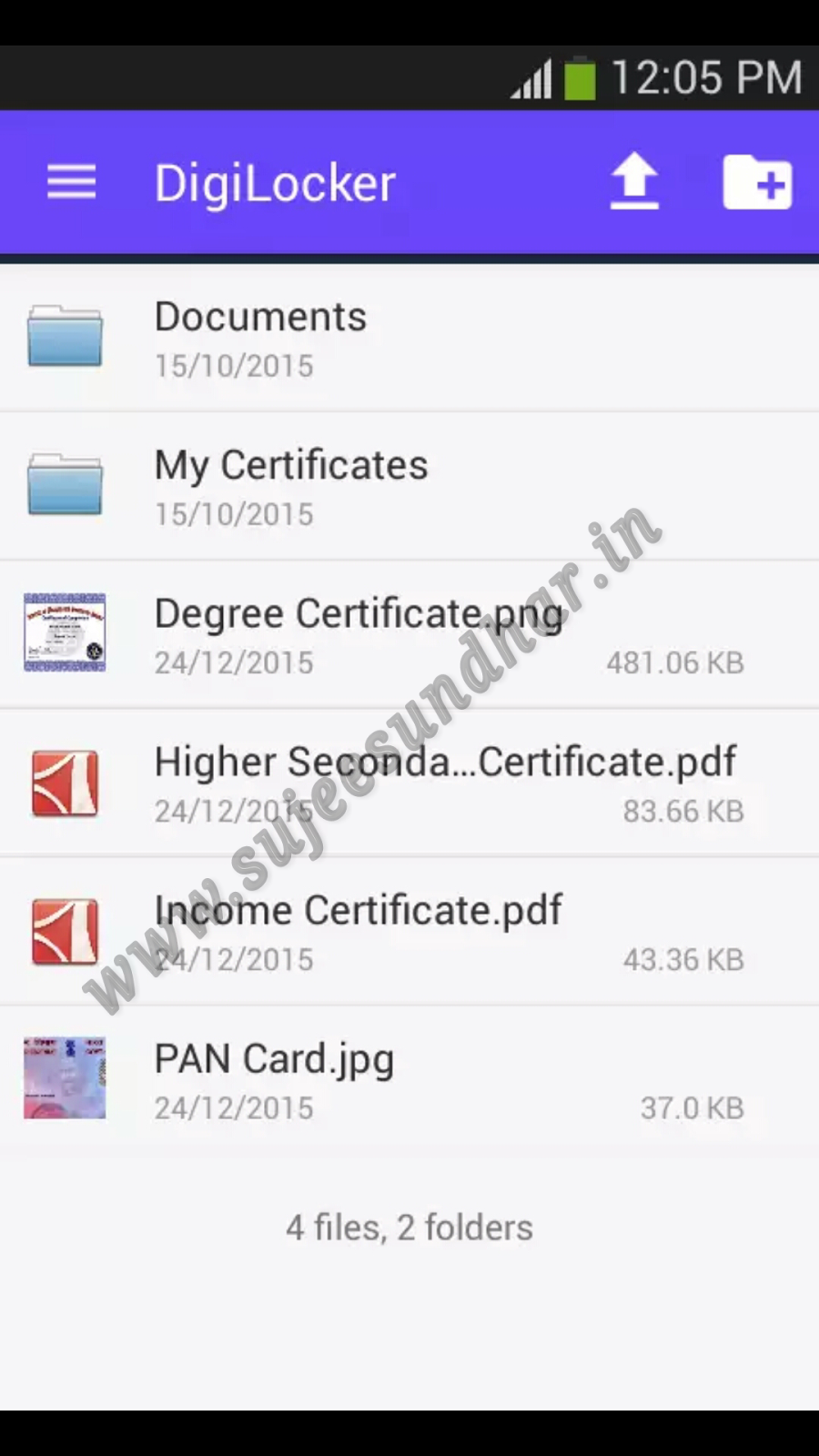 DIGITAL LOCKER FOR YOUR VALUABLE DOCUMENTS