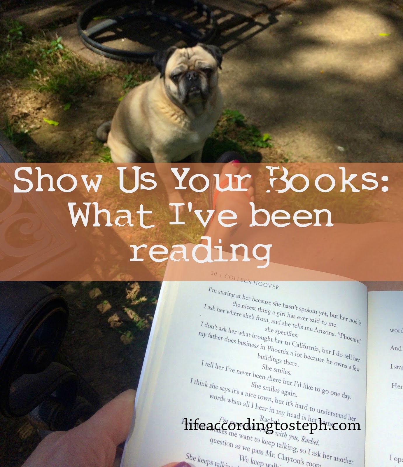 Life According to Steph: Show Us Your Books - What I Read in April