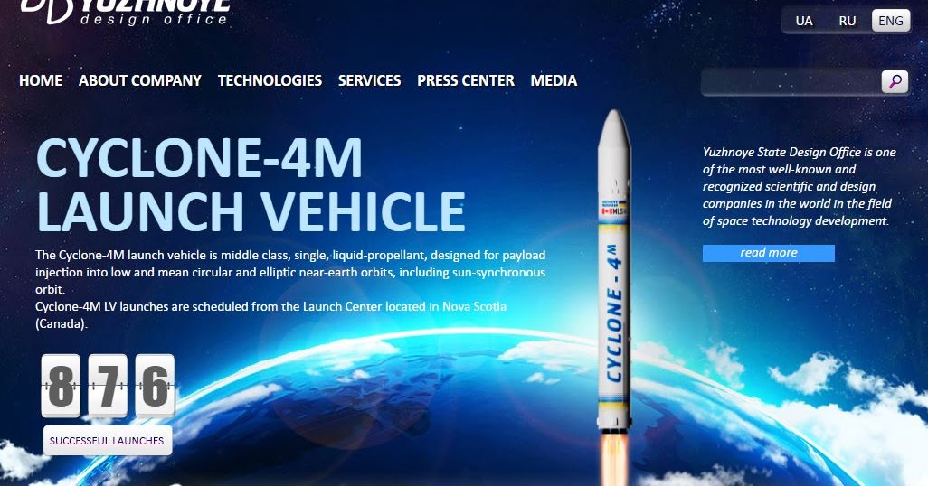 The Commercial Space Blog: Ukrainian Rockets Like the Cyclone 4M Are ...