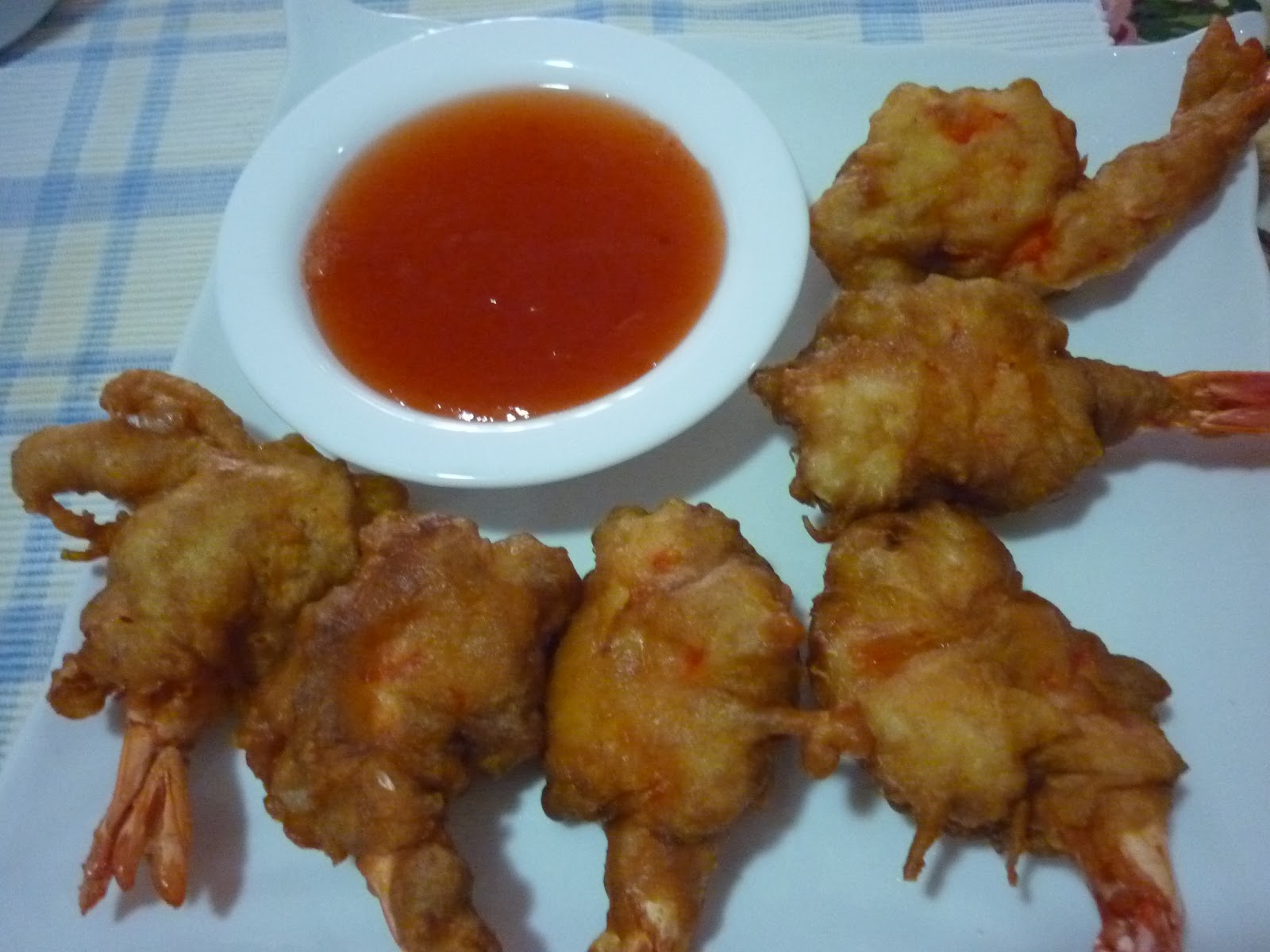 Lia's Food Journey: Camaron Rebosado con Jamon