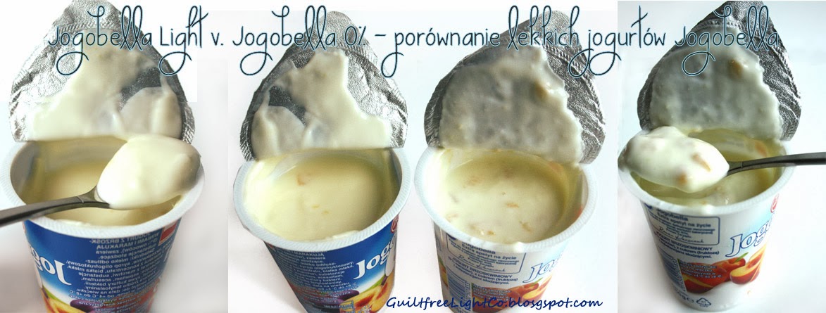 Jogobella II generacji czyli porównanie Jogobelli Light do Jogobelli 0%